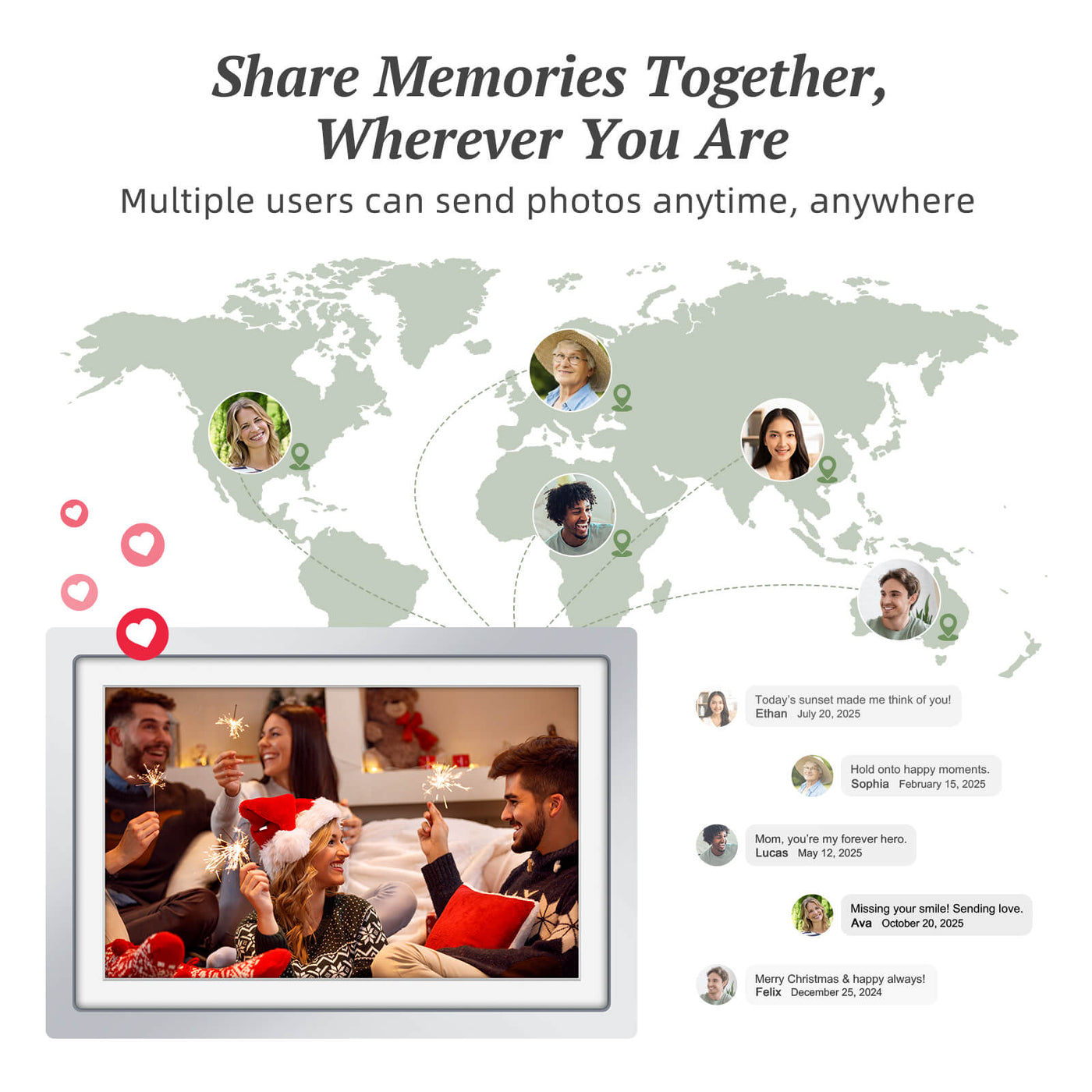 10.1" Digital Photo Frame - M1